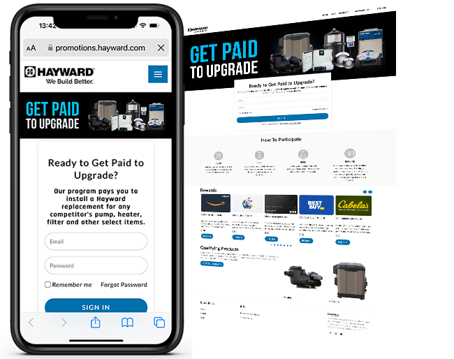 B2B Channel Loyalty Program for Hayward