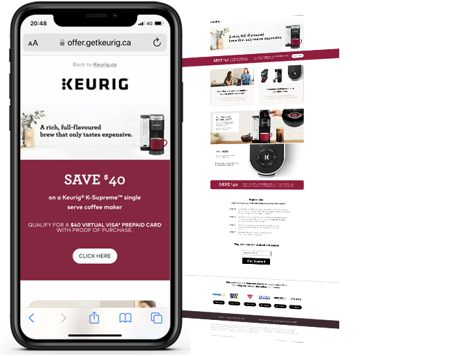 Digital Rebate Program to Drive Conversion for Keurig Dr Pepper