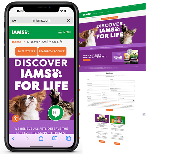 Sweepstakes Program to Acquire New Pet Households for Mars Petcare IAMS