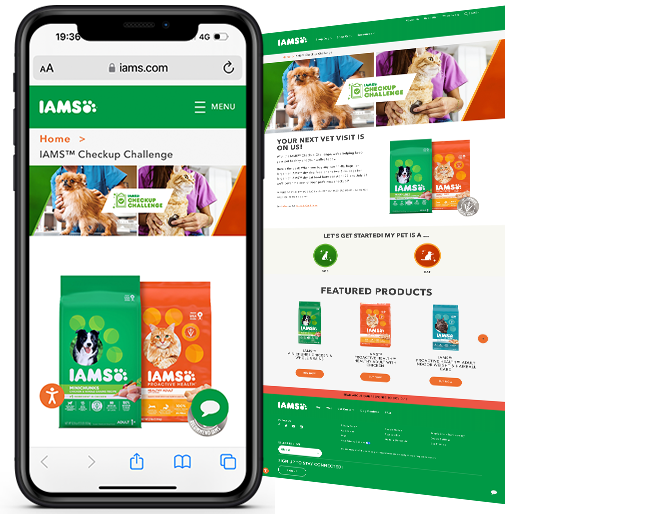 Rebate Program to Drives Sales, loyalty & Engagement for IAMS USA