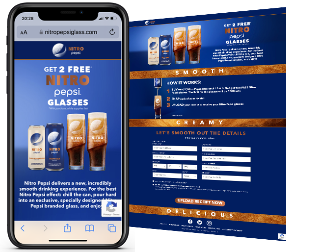 GWP Program (Widget) to Drive Engagement for Nitro Pepsi