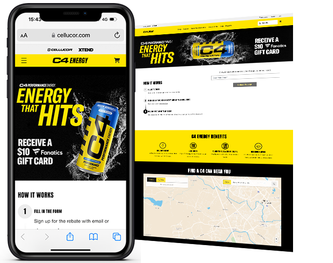 GWP Cash Back Program to Drive Sales for Nutrabolt C4 Energy
