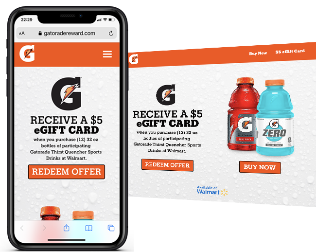 Driving Retail Specific In-store and Online Sales for Gatorade