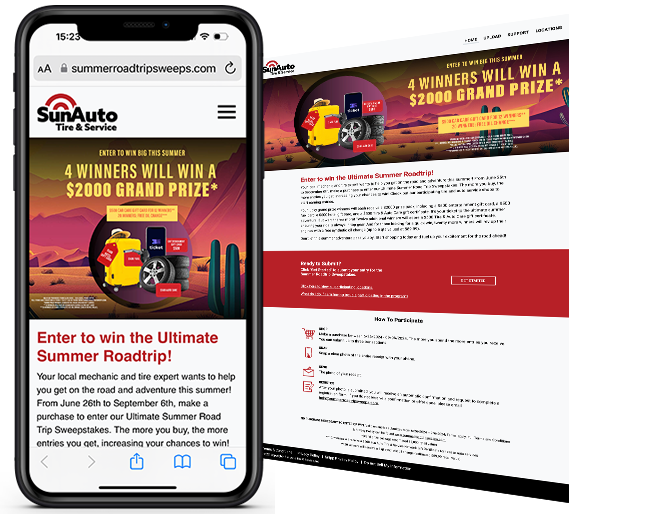 Sweepstakes Program to Drive Summer Service Purchase Sales for Sun Auto