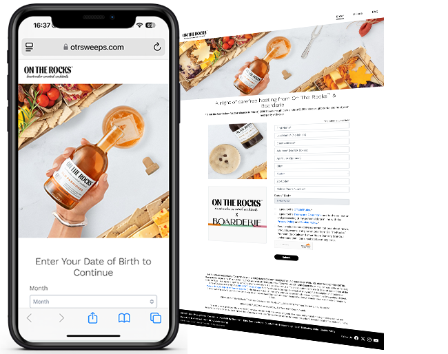 Sweepstakes Program to Drive Holiday Engagement for Suntory On the Rocks