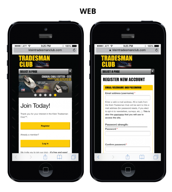 Klein Tradesman Club Loyalty Rewards