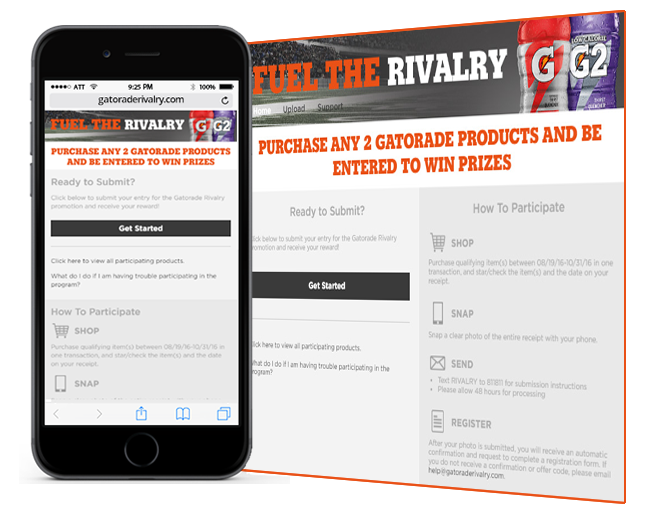 Incentivizing sales for Gatorade Through a Choice of Rewards