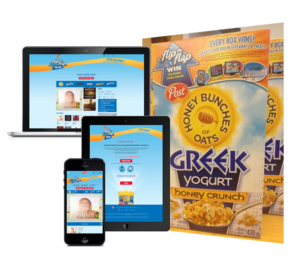 Post Foods Flip the Flap to Win